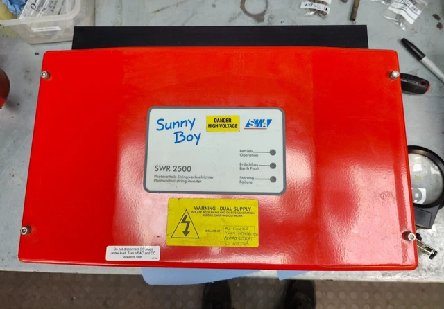 SMA SUNNY BOY SWR 2500 solar PV inverter - 2.5kW £80.00 - PicClick UK