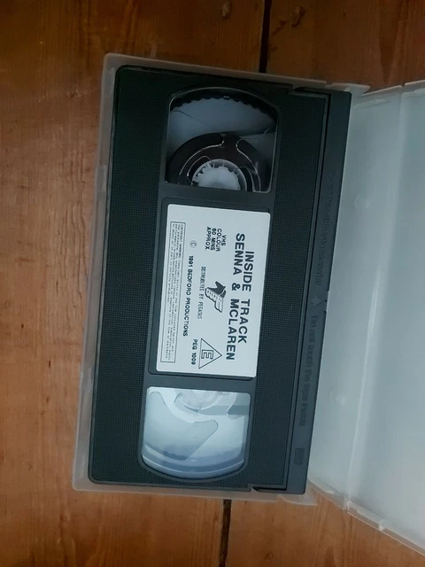 INSIDE TRACK SENNA and McLaren - VHS video - Formula 1 Motorsport-1991 ...