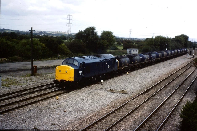 35MM ORIGINAL COLOUR Rail Slide BR Class 37 37248 at Marshfield £2.99 ...