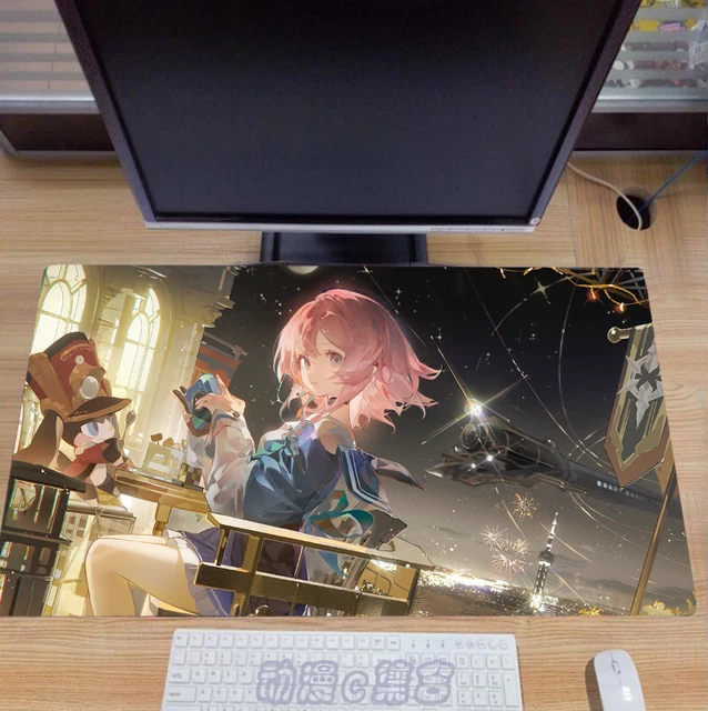 NEW ANIME HONKAI: Star Rail Keyboard Mouse Pad XL GAME Desk Play Mat PC ...