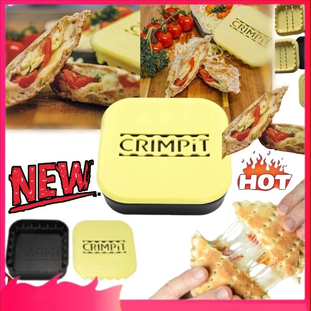 CRIMPIT TOASTIE MAKER For Thins, Sandwich Maker Make toasted snacks in ...