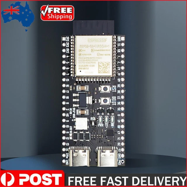 ESP32/ ESP32-S3/ESP32-C3 DEVELOPMENT Board ESP32-C3-DevKitM-1 ESP32-S3-DevKitC-1 $20.79 ...