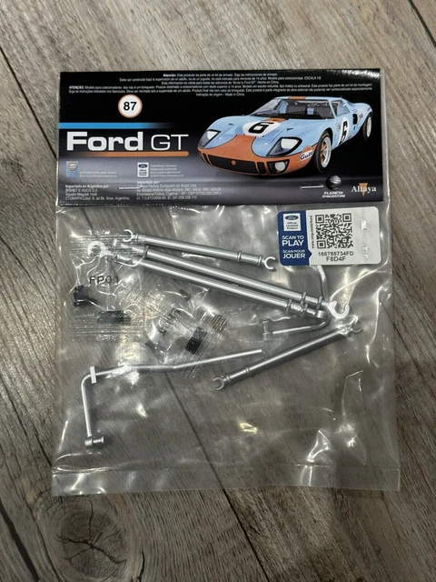 1/8 SCALE DEAGOSTINI Build Your Own The Ford Gt40 Car Issue Part 87 £19.99 - PicClick UK