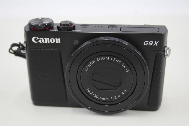 CANON POWERSHOT G9X Mark II Digital Compact Camera Working w/ 3x IS ...