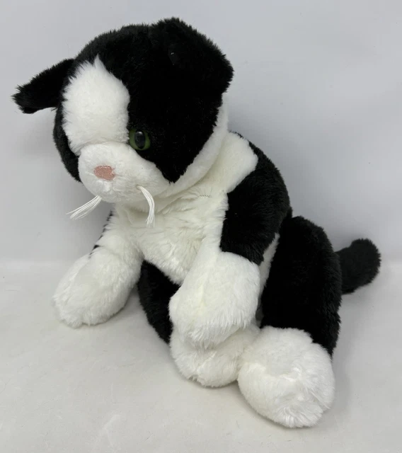 KEEL SING & Sign Jessie Cat Black & White Tuxedo Soft Plushies Toys ...