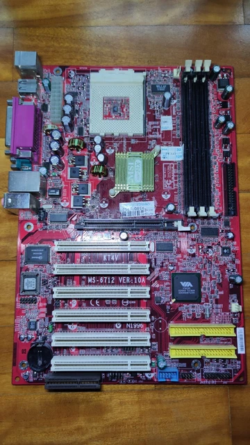 MSI KT4V MS-6712 Socket A 462 Motherboard ATX AGP KT400 AMD Athlon XP ...