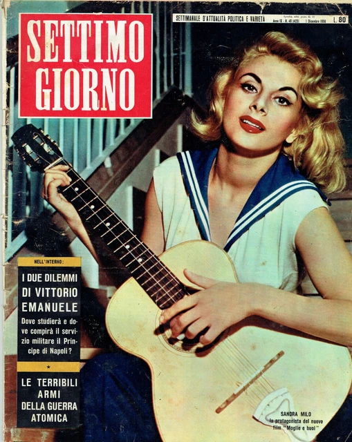 1956/49=SANDRA MILO=ALBERTO ORZAN=ORLANDO Rozzoni=Martine Carol=Savoia Dilemmi= EUR 15,00 ...