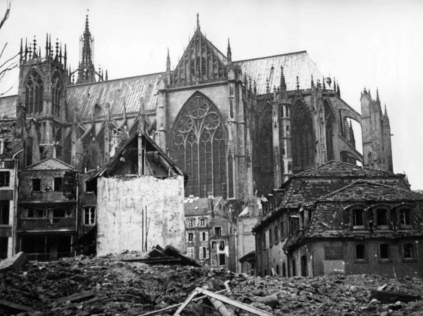 US WW2 PHOTO Metz Fort Moselle Lorraine Alsace Vosges Heer Maginot All ...