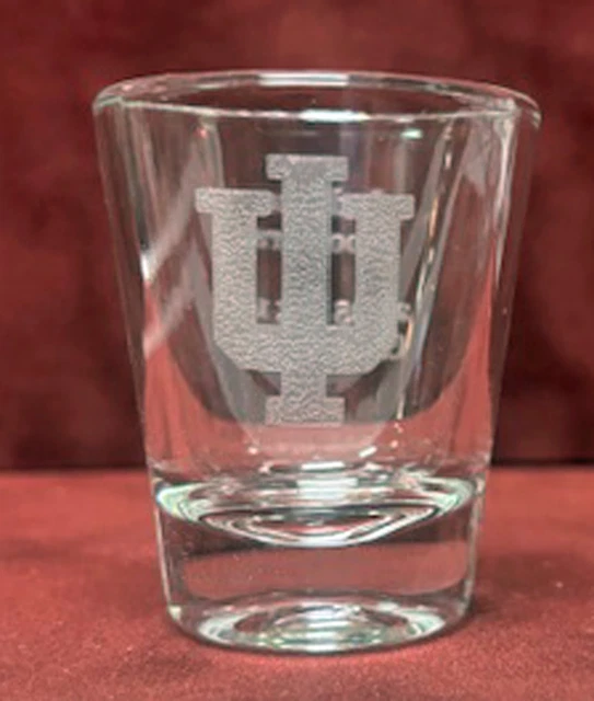 INDIANA HOOSIERS 2026 Rose Bowl Champions Heavy Duty 2 oz glass shot ...