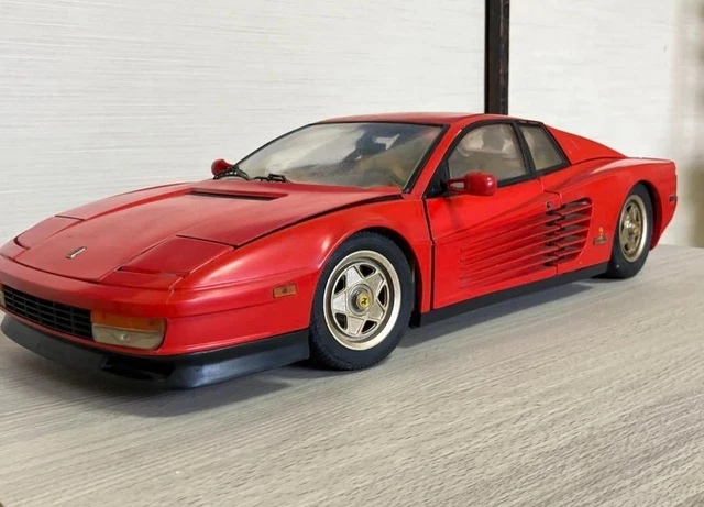 POCHER FERRARI TESTAROSSA 1/8 scale Red model car Kit Rivarossi Diecast ...