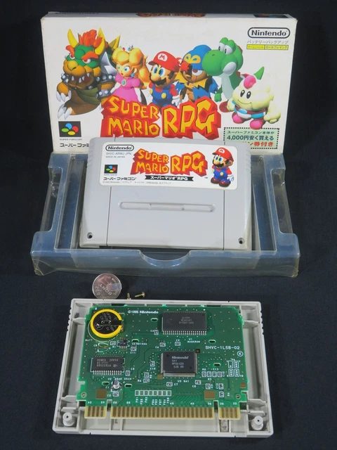 SUPER MARIO RPG Famicom Nintendo Japan Legend of seven stars SNES SFC ...