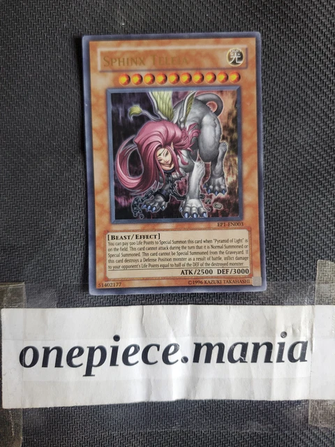 YU-GI-OH! SPHINX TELEIA EP1-EN003 EUR 20,00 - PicClick IT