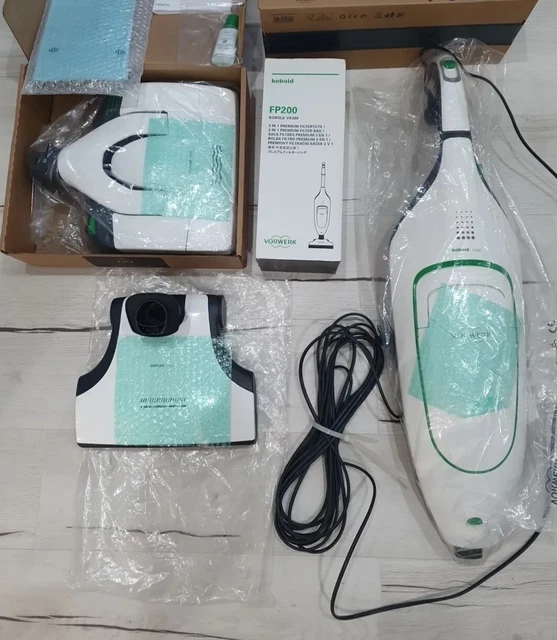 ORIGINAL VORWERK KOBOLD VK 200 Grundgerät + EB 400 + SP 600 Top Zustand ...