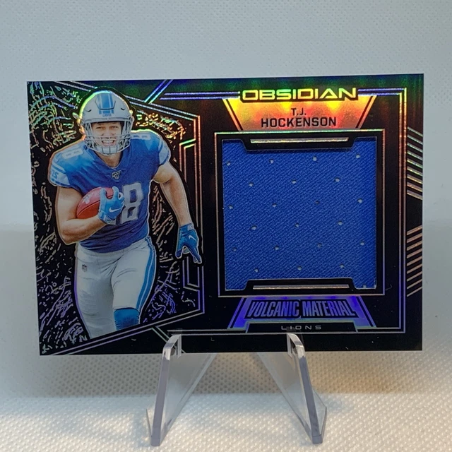 2019 OBSIDIAN NFL TJ Hockenson RC matériau volcanique /75 Lions/Vikings EUR 11,03 - PicClick FR
