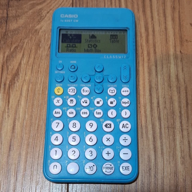 CASIO FX-83GT CW Scientific Calculator - Blue £8.99 - PicClick UK