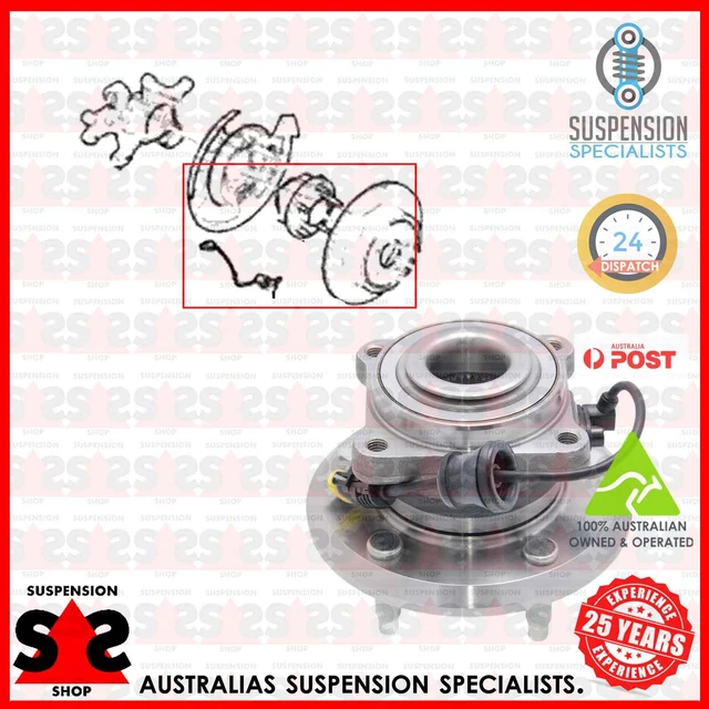 REAR AXLE LEFT Or Right Wheel Hub Suit HOLDEN Captiva 2.4 i CAPTIVA 7 Gen. II EUR 112,50 ...