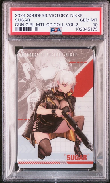 2024 GODDESS OF Victory: Nikke Gun Girl Metal Card Coll Vol.2 Sugar Psa 10 £37.14 - PicClick UK