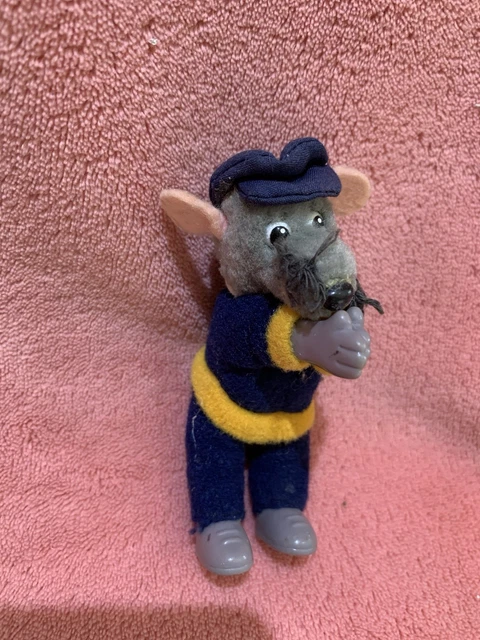 ROLAND RAT CLIP On Soft Toy Figure Vintage ( No tag) 10cm £18.00 ...
