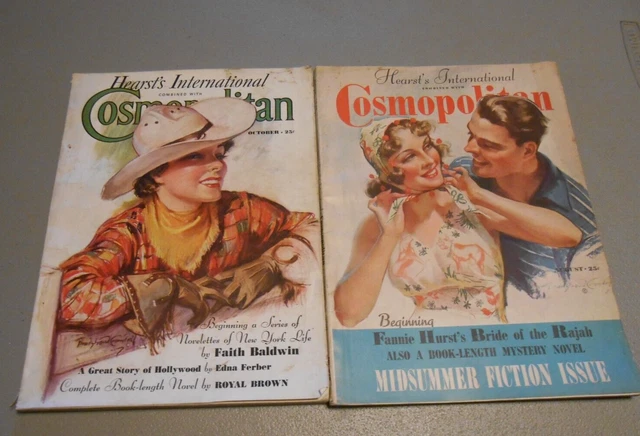 RARE 1936-1938 COSMOPOLITAN Magazine -*Vintage Magazine* £32.16 - PicClick UK