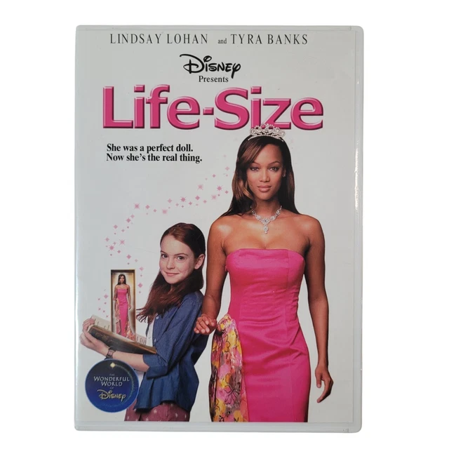 DISNEY PRESENTS LIFE-SIZE DVD Region 1 Lindsay Lohan Tyra Banks $49.99 ...