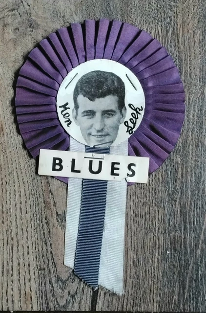 1960S PHOTO ROSETTE of Ken Leek of Birmingham City. £12.94 - PicClick UK