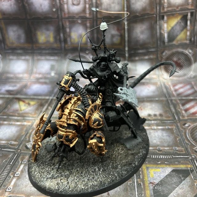 WARHAMMER 40K CHAOS Space Marines Lord Discordant Kitbash modèle ...