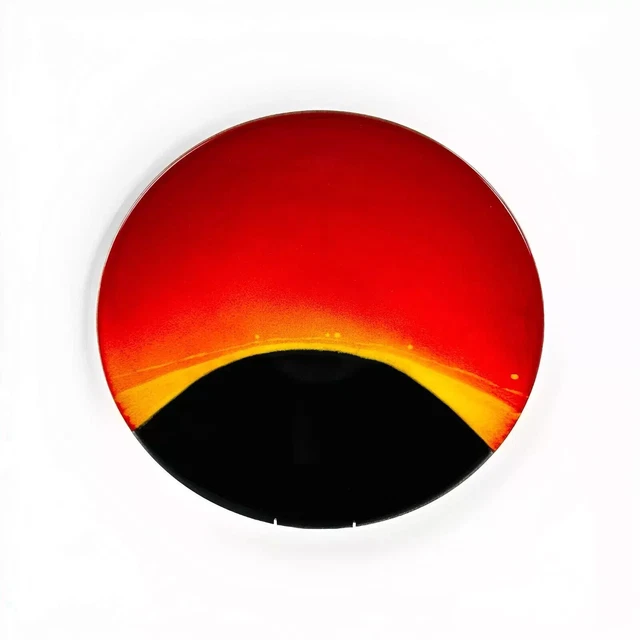 POOLE POTTERY CHARGER Eclipse by Alan Clarke w40cm Limited Edition £286 ...