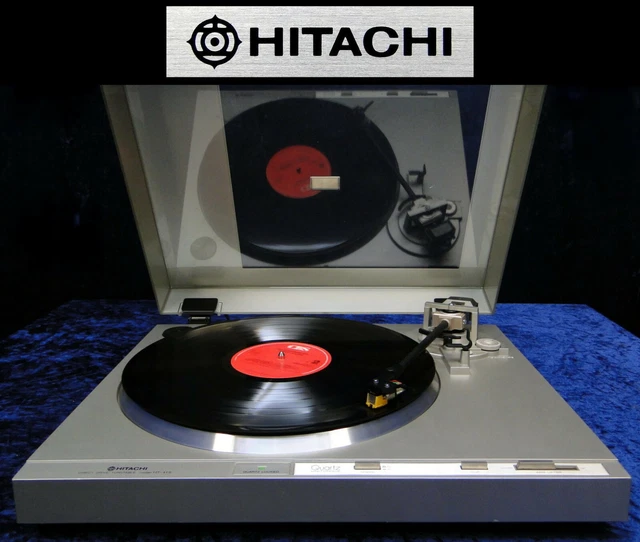 PLATTENSPIELER HITACHI HT-41S Direct Drive Turntable Vintage Vinyl ...