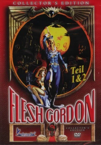 FLESH GORDON 1 & 2 Meets the Cosmic Cheerleaders / NEW Region 2 DVD £24 ...