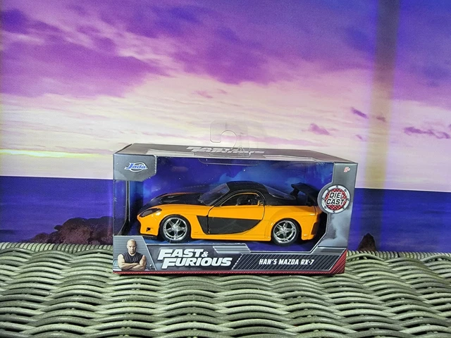 JADA TOYS FAST and Furious Han's Mazda RX-7 Die-Cast Collectible 1:32 scale EUR 17,02 - PicClick DE
