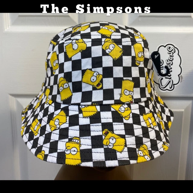 THE SIMPSONS 20TH Century Fox Bart Simpson Bucket Hat by Mad Engine New ...