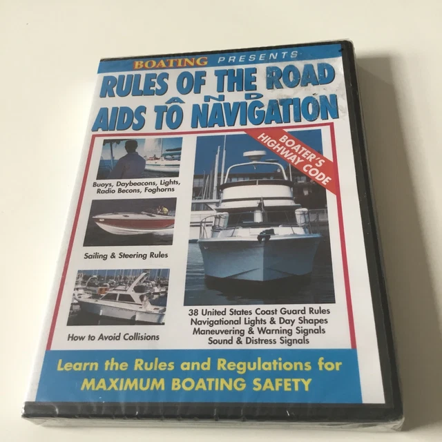 RULES OF THE Road & Aids To Navigation NEW DVD Boating Safety USA ...