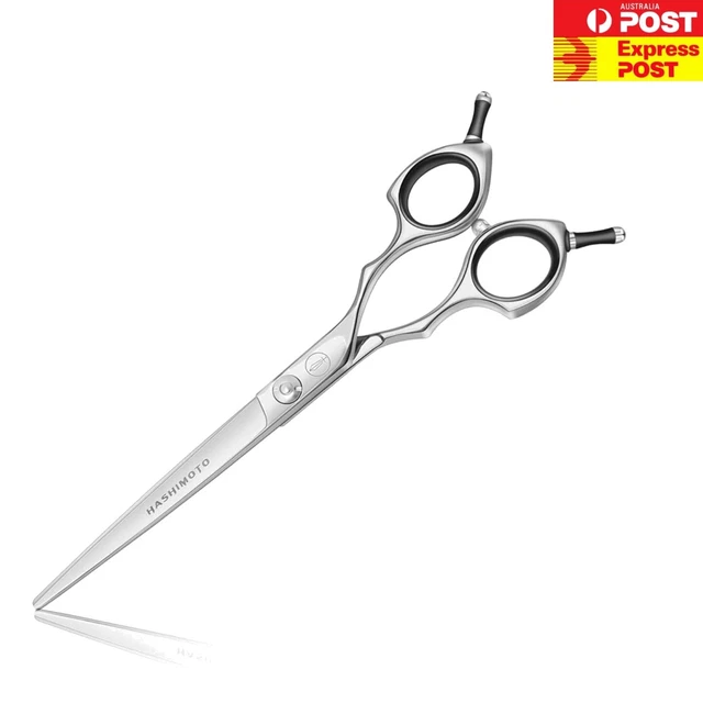 ERGONOMIC DOG & Cat Grooming Shears - 7.0 Inch Straight Edge for ...
