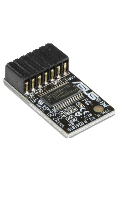 ASUS TRUSTED PLATFORM Module TPM-M R2.0, 14.1 Pin model Skylake Windows ...
