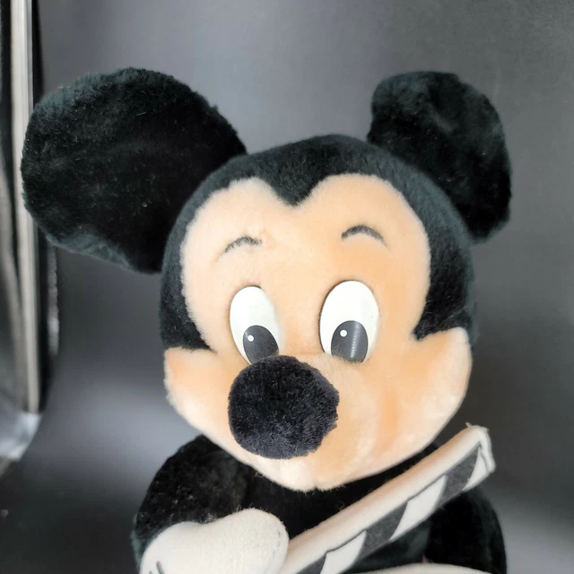 VINTAGE MICKEY MOUSE Plush Movie Director Clapper Walt Disney Studios ...