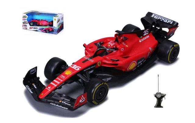 FERRARI SF-23 F1 LECLERC RADIO CONTROL 1:24 Scale Modeling Car Action ...