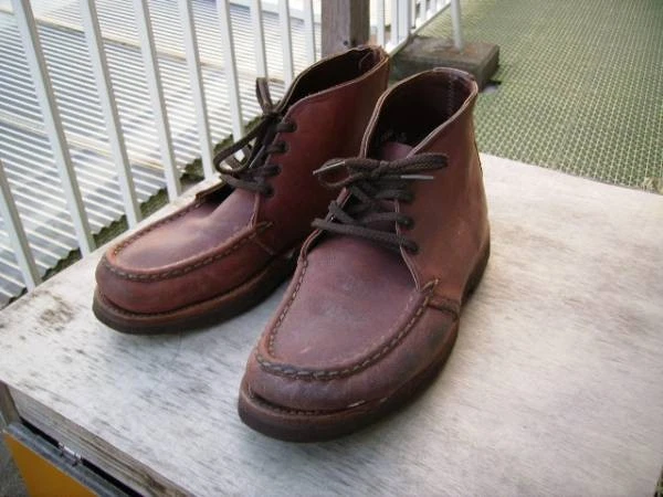 RUSSELL MOCCASIN SHORT Chukka Boots Men's 6E Leather £200.35 - PicClick UK