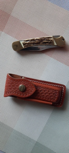 ALTE SCHÖNE JAGDMESSER Sammlermesser PUMA 910 PRINCE Hirschhorn ...