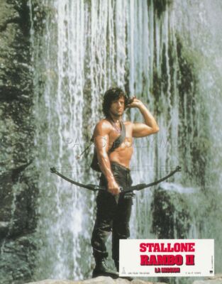 SYLVESTER STALLONE RAMBO: First Blood Part Ii 1985 Vintage Photo EUR 14 ...