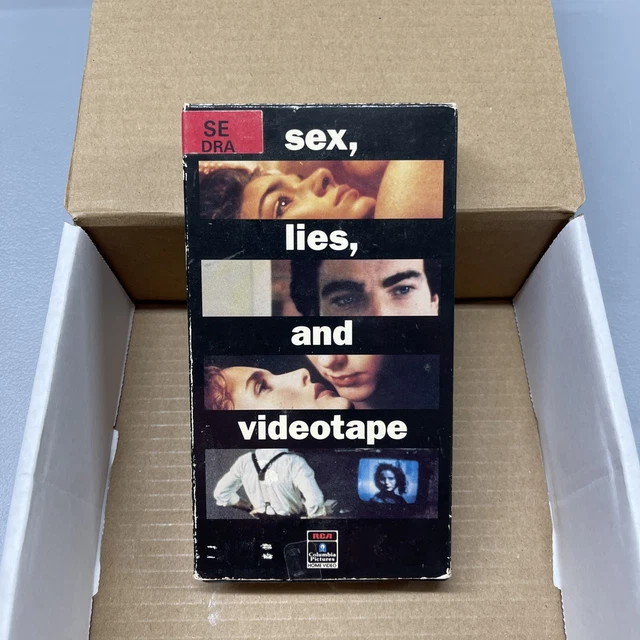 Sex Lies And Videotape Vhs 1989 James Spader Indie Cult Classic £8 90