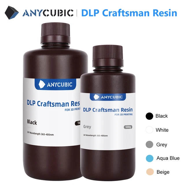 ANYCUBIC DLP CRAFTSMAN Resin High Precision Fast Curing for DLP LCD 3D ...