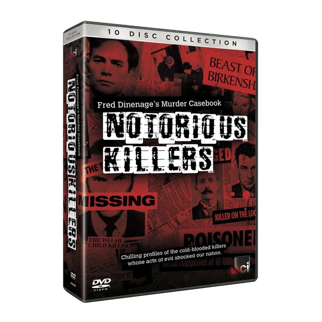 NOTORIOUS KILLERS - Fred Dinenage's Murder Casebook (DVD) £19.64 ...