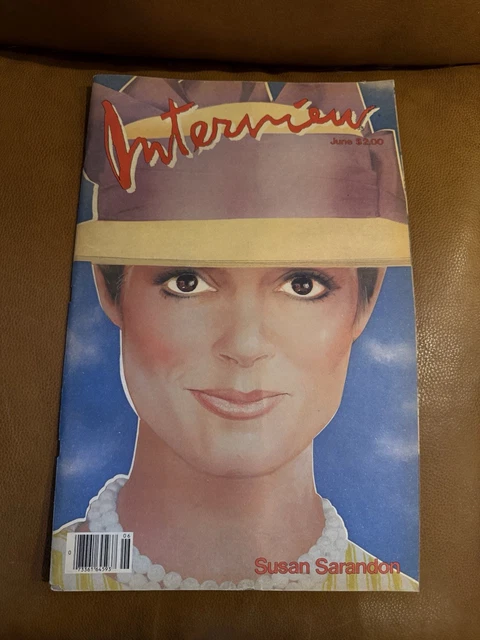 ANDY WARHOL INTERVIEW Magazine Susan Sarandon, June 1983 £56.14 ...