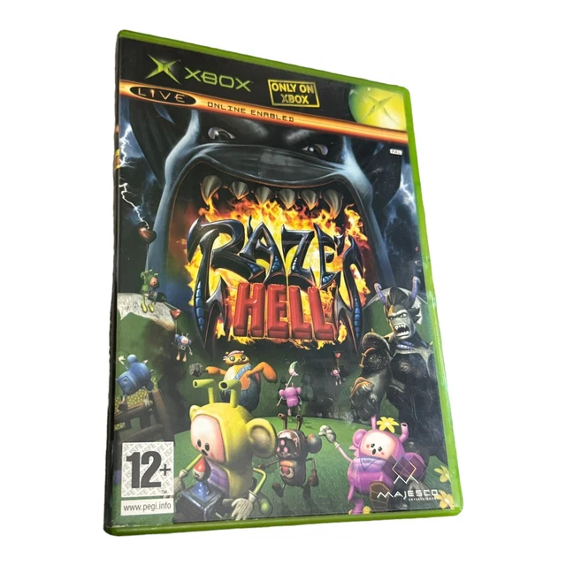 RAZES HELL (GIOCO Xbox originale) testato e funzionante con manuale EUR ...