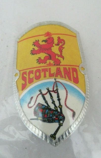SCOTLAND WALKING Stick Badge / Mount Sampsons £5.50 - PicClick UK