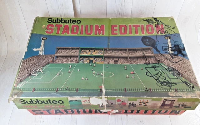 VINTAGE SUBBUTEO TABLE Soccer Stadium Edition £45.00 - PicClick UK