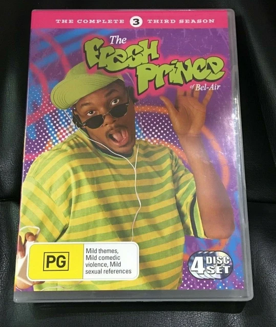 FRESH PRINCE OF Bel Air : Season 3 (2006 : 4 Disc DVD Set) Brand New ...
