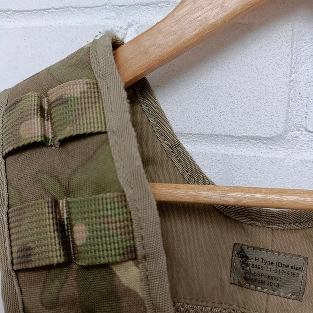 MTP CAMO VIRTUS H TYPE YOKE Harness Webbing - British Army Issue, One ...