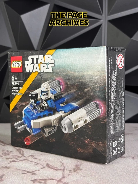 LEGO STAR WARS Captain Rex Y-Wing MicroFighter | 75391 | 2024 | New £9. ...
