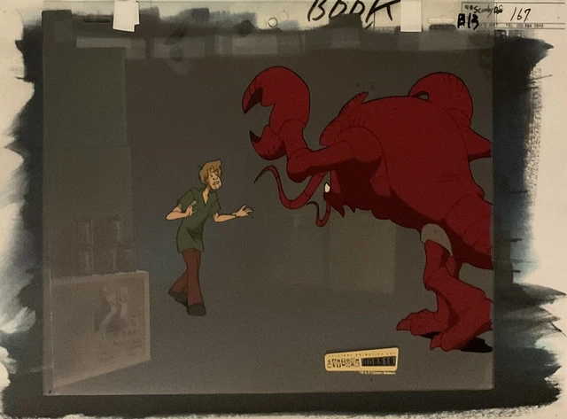 CARTOON NETWORK ORIGINAL Production Cel Scooby Doo On Zombie Island ...